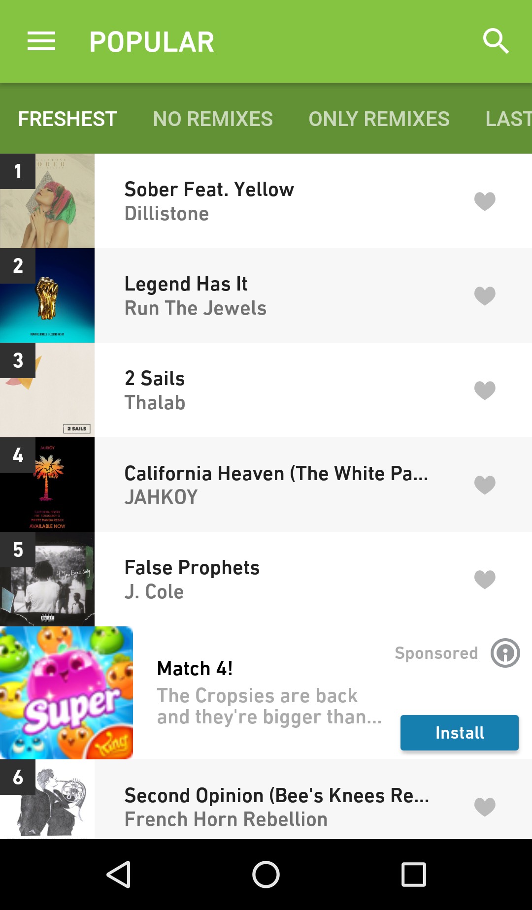 Ads in the Hype Machine Android App [updated] • Hype Machine Blog